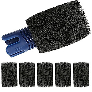 Tail Sweep Pro with Scrubber, Tail Sweep Pro TSP10S Replacement for Polaris 280, 380, 360, 3900 Sport, 180, 1 Tail Sweep Pro with 6 Foam Scrubber for Polaris Three Wheel Pressure Cleaners