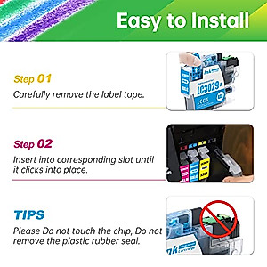 EXCERCUS Replacement for Brother LC30293PK LC3029 XXL MFC J5830DW Ink Cartridges use for Brother MFC-J5830DW MFC-J6535DW MFC-J6935DW MFC-J5830DW XL MFC-J6535DW XL Printer 3-Pack