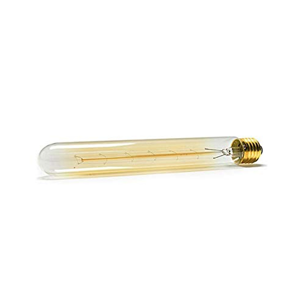 Edearkar E26/E27 Base, T10/T30 Tubular Vintage Edison Light Bulbs 25W T185 110V Dimmable T30 Antique Incandescent Light Bulb T30 Antique Filament Light Bulb, Pack of 4