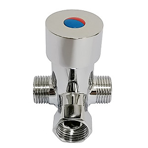 Hot & Cold Water Mixing Valve Temperature Control Mixer for Automatic Sensor Faucet