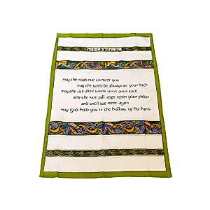 Royal Tara Set of 2 Tea Towel Irish Blessing-Irish Weave
