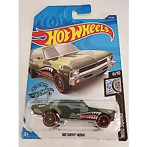 Hot Wheels 2020 Rod Squad '68 Chevy Nova, 73/250