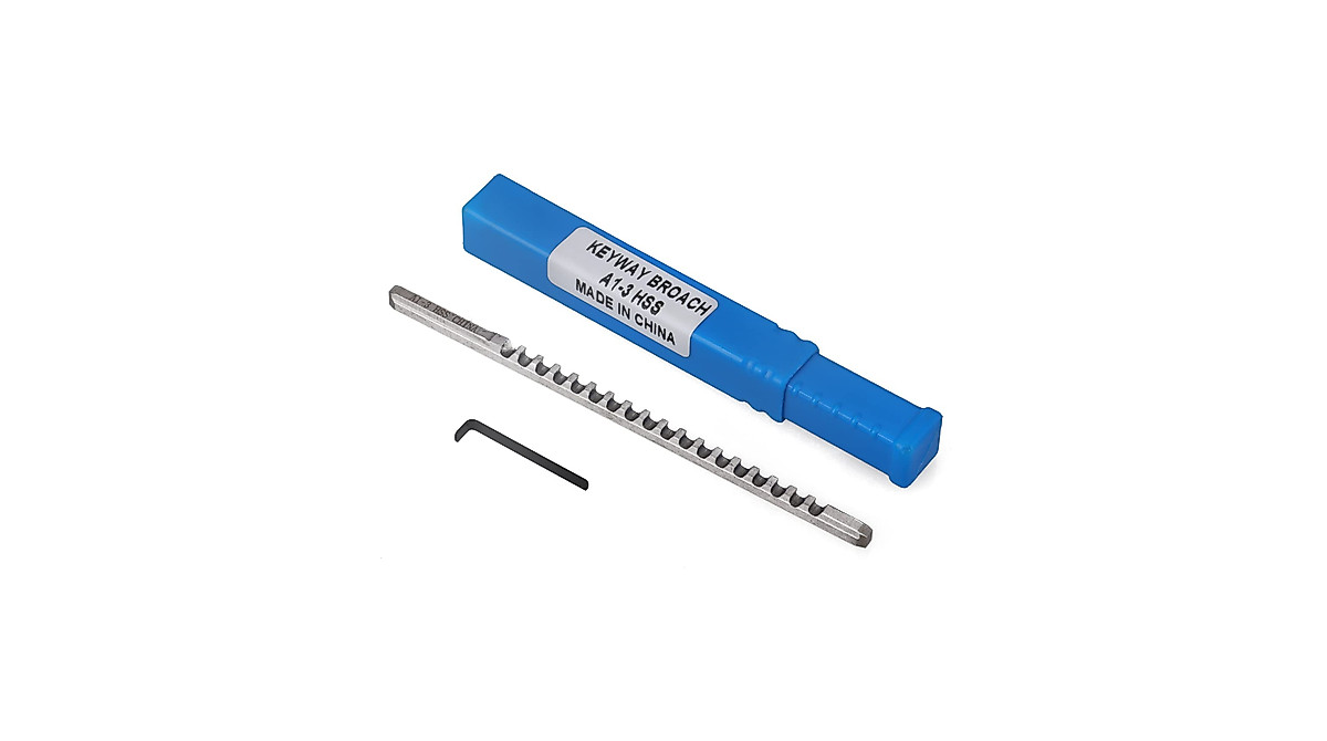 ICZW Keyway Broach Set - HSS Cutting Tool (6 pcs)