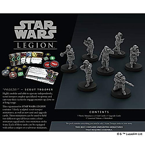 Star Wars: Legion Scout Troopers UNIT EXPANSION - Imperial Special Forces Unleashed! Tabletop Miniatures Strategy Game for Kids & Adults, Ages 14+, 2 Players, 3 Hr Playtime, Made by Atomic Mass Games