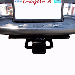 Tow Hitch Receiver Bumper Mounted Bike Hitch Receiver Tube Cargo Receiver Hitch (Bolt on Hitch Model)