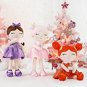 Arteeksdoll Baby Girl Gifts Plush Dolls Constellations Zodiac Doll Birthday Gift 17 inches Sagittari