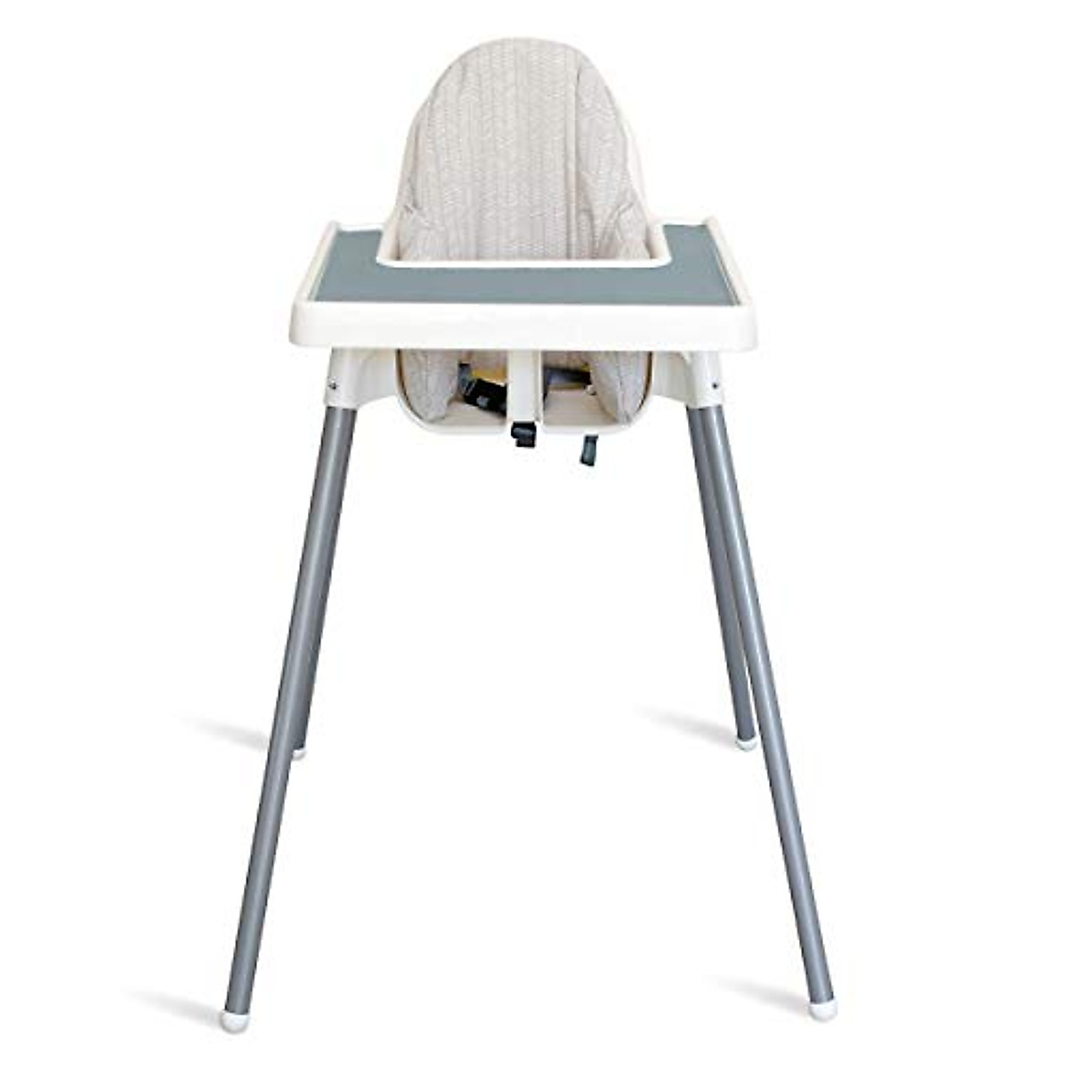 Mango Co. High Chair Placemat for Antilop Baby High Chair - BPA Free, Dishwasher Safe, Silicone Placemats - Finger Foods Placemat for Toddler and Baby (Ether Blue)