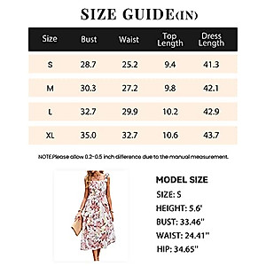 PRETTYGARDEN Women Summer Dresses 2023 Tie Strap Square Neck Smocked Ruffle Flowy Floral Print Boho Maxi Cocktail Dress(Floral Pink,X-Large)