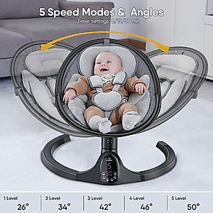 BabyBond Baby Swings for Infants to Toddler