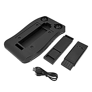 Ronyme VR Headset Stand, Multifunctional Station Stents Accessories Display Stable Bracket Handle Controllers Rack,4 in1,for PS4VR 2ND,Detachable Portable