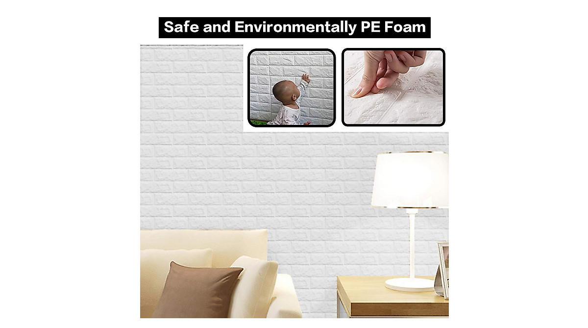 Sodeno 3D Wall Panels - Easy Peel and Stick Decor