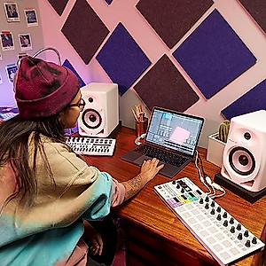 Pioneer DJ DM-50D 5-inch Active Monitor Speaker - White