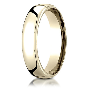 10k Gold 5.5mm European Comfort-fit Ring Size 8