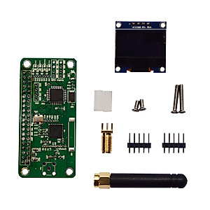 MMDVM Hotspot Board + OLED + Antenna,Digital Radio Gateway Hotspot,Support UHF VHF Support P25 DMR YSF DSTAR for Raspberry Pi-Zero W, Pi 3， Simplex Parts