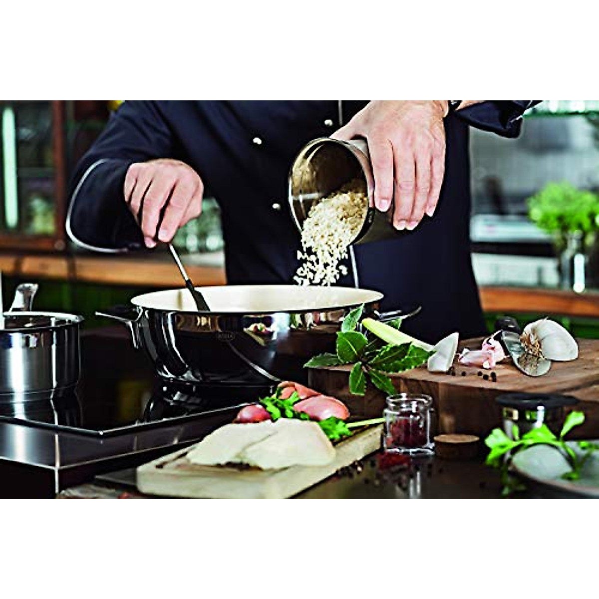 Rosle 16557 Jar High with freshness saving lid, 12 cm//12.5 H