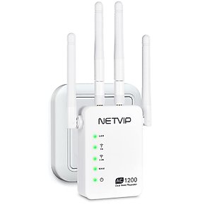 NETVIP AC 1200Mbps WiFi Extender