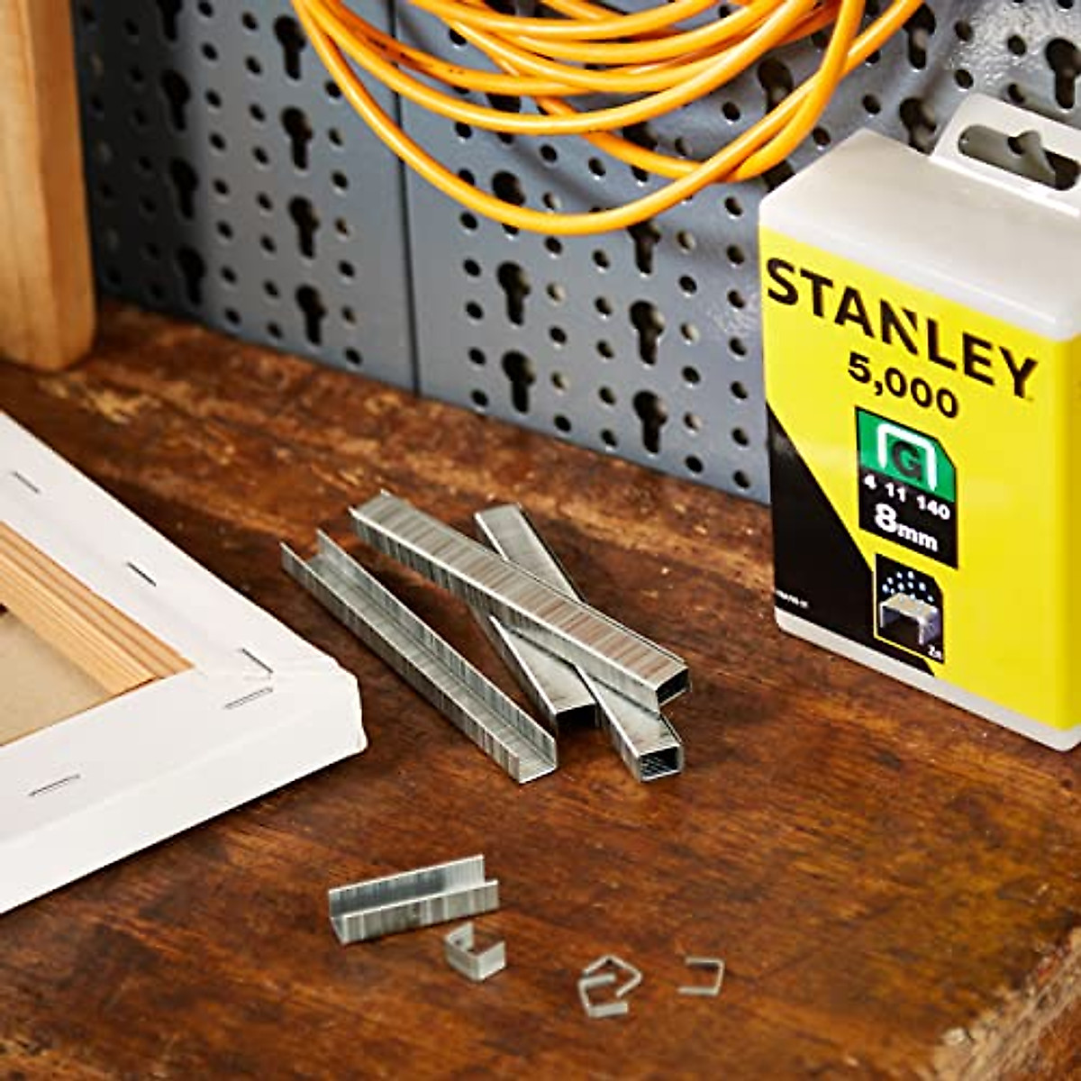 Stanley 1-TRA705-5T Type G Staples (5000 piece), Silver