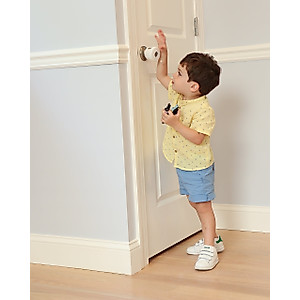 Jool Baby Door Knob Covers (4 Pack) Child Safety Cover - Child Proof Doors