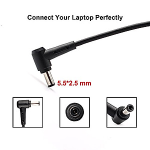 45W ADP-45BW B AC Adapter Charger for ASUS X551 X551C X551CA X551M X551MA X551MA-DS21Q X551CA X551CA-DH31 VivoBook Q301LA V551LA V551LB X751NA Q501LA Asus 45W Laptop Charger