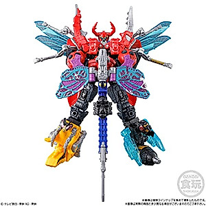 Bandai Shokugan Super Mini PLA Ohsama Sentai King-Ohger Shugod Gattai Series 01 King Ohger Set