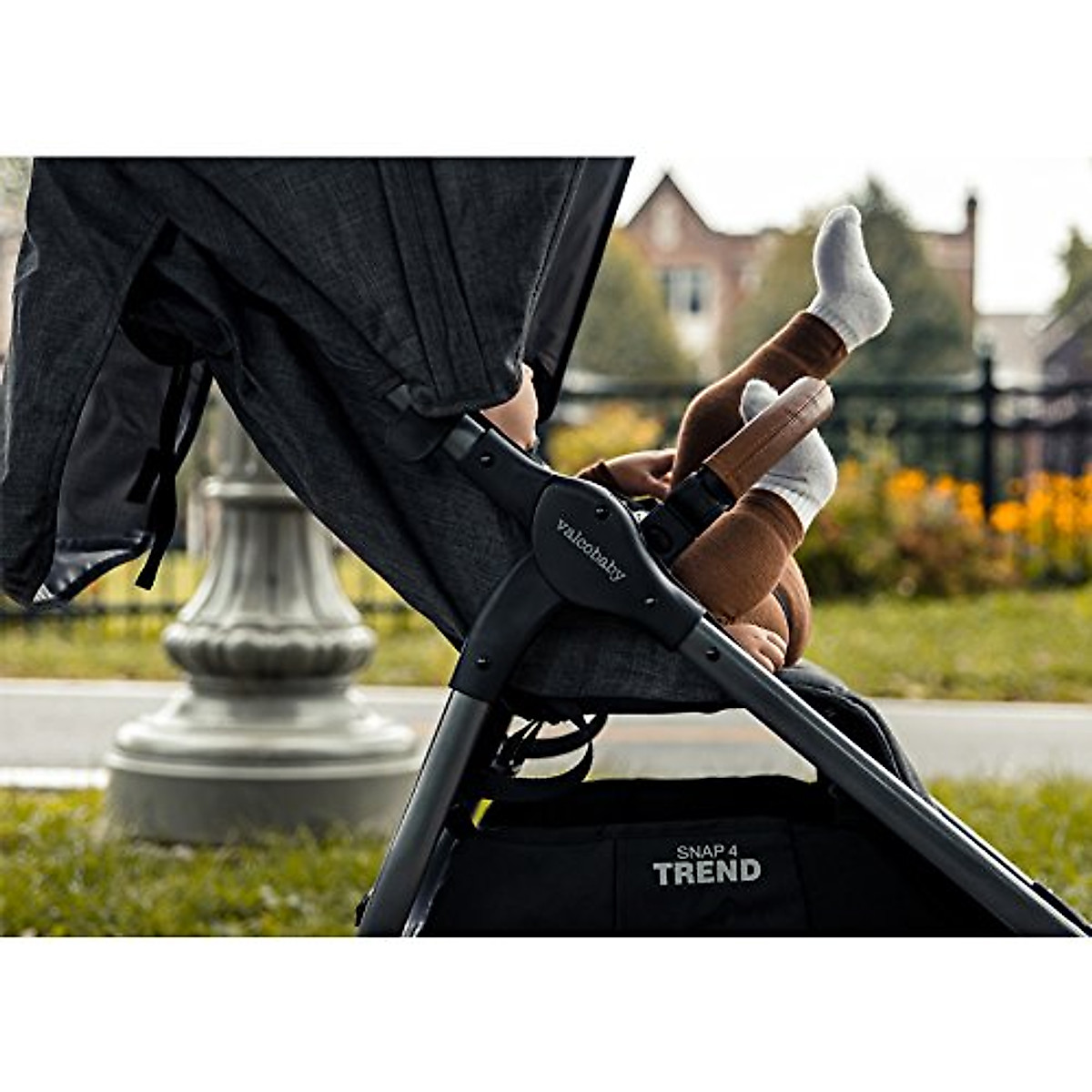 Snap 4 Trend Single Light Weight Stroller (Charcoal)
