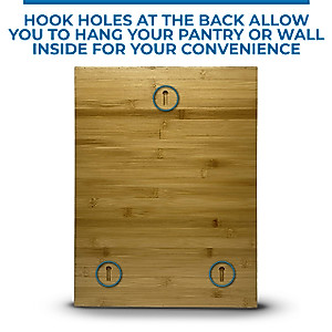 TWG Bamboo Ziplock Bag Organizer for Drawer, 6 in 1 Foil and Plastic Wrap Dispenser with Cutter, Compatible with Gallon, Quart, Sandwich and Snack Variety Size Bag