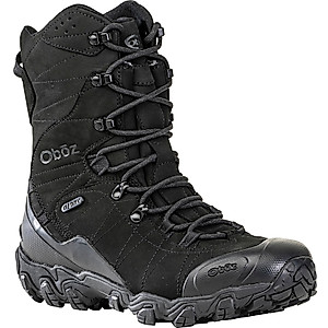 Oboz Men's Bridger 10" Insulated B-DRY, Black Sea, 11.5