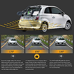 HD 1280x720p Golden Camera for Honda Odyssey Accord Crosstour CR-V CRV Fit Jazz HRV CRZ CRX,3nd Generation Golden Camera Rear View Reversing Backup Camera Night Vision Waterproof License Plate