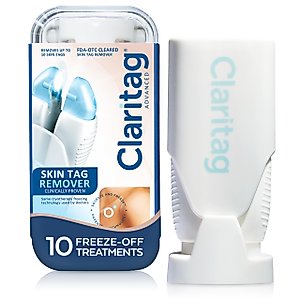 Claritag Advanced Skin Tag Remover - FDA-Cleared Device - Only for Skin Tag Removal - Works in 7-14 Days - Up to 10 Treatment Cycles - Cryogenic Freeze-Off Kit