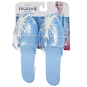 Disney Frozen 2 Anna Travel Shoes for Girls Costume or Role Play Dress-Up, Shoe Size: 9-11 - for Ages 3+
