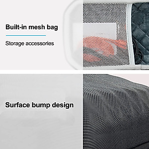 ZLiT Case for KMC300 Microphone Wireless Karaoke,Hard Shell Travel Shockproof Carrying Case Compatible with KMC300 Microphone