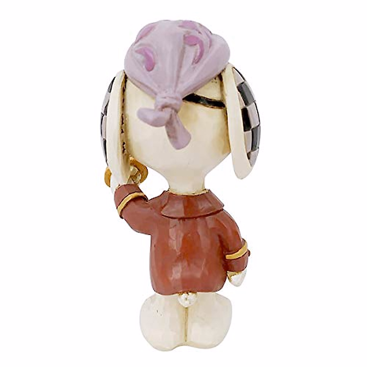 Enesco Jim Shore Peanuts Halloween Snoopy Pirate Miniature Figurine, Multicolor