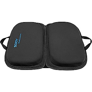 Sojoy iGelComfort 3 in 1 Foldable Gel Seat Cushion Featured with Memory Foam (A Must-Have Travel Cushion! Smart, Easy Travel Cushion) (Size: 18.5“ x 15" x 2")