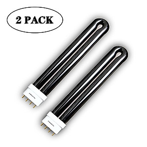 BAIMNOCM 2 Pack 10.2 Inches 24W B24B Replacement Black Bulb Light for Stinger BK300,BK310,BK500,BK510