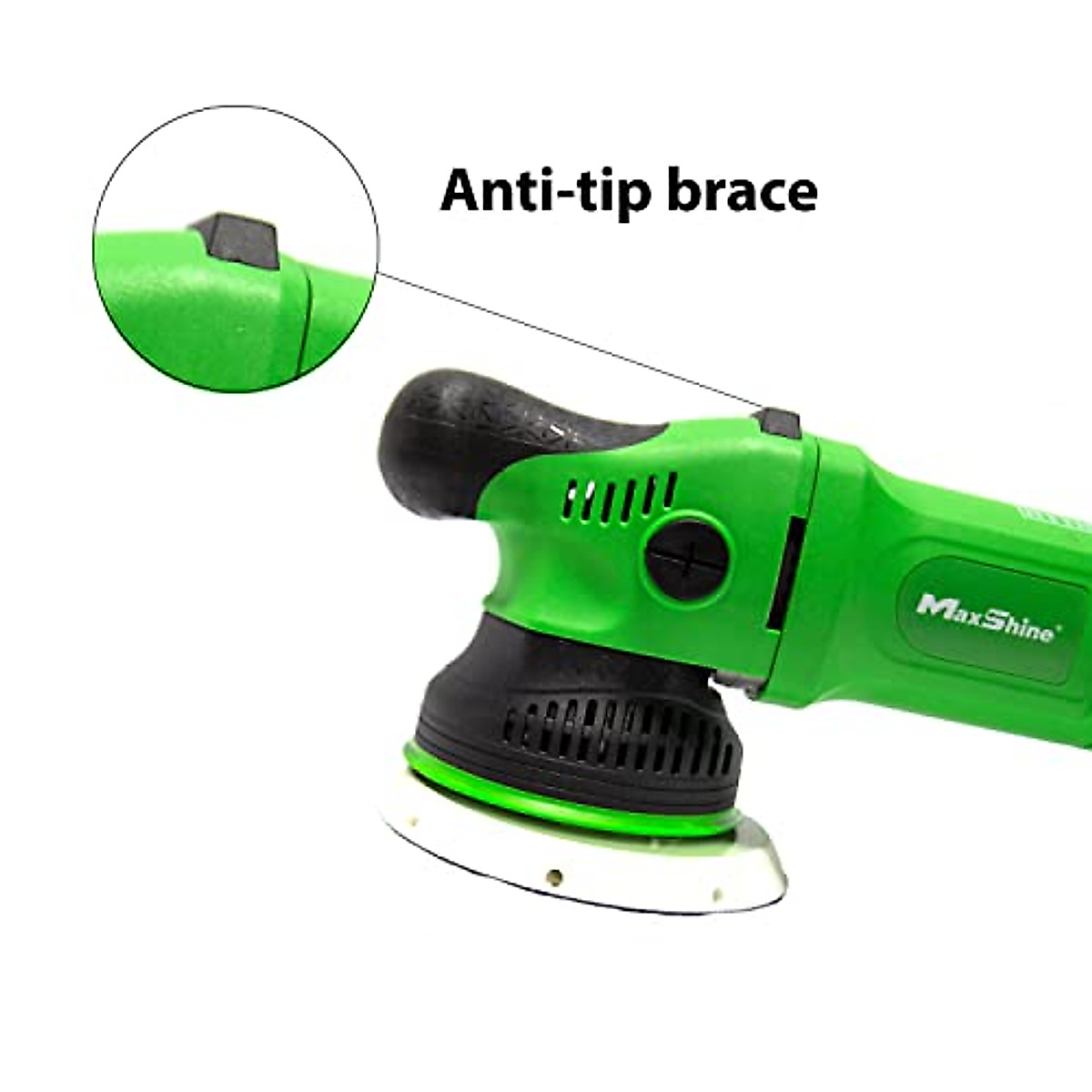 Dual Action Polisher for Car Detailing - MaxShine M15 Pro-G - Dual Action Polisher with 1000W Motor - 15mm Throw DA Polisher - 5-inch Backing Plate Orbital Polisher - Buffer Polisher for Car Detailing