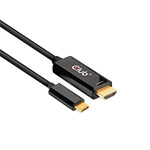 Club 3D CAC-1334 HDMI 2.0 to USB Type C 4K60Hz M/M Active Cable 1.8m-6ft