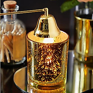 SUNBABY Candles for Home Scented Lavender Eucalyptus:Valentines Day Decor Candles Gifts for Women 100% Nature Soy Wax Scented Candles Vanilla Aromatherapy Fall ,Gold Jar Candle Up to 30 Hour Burn