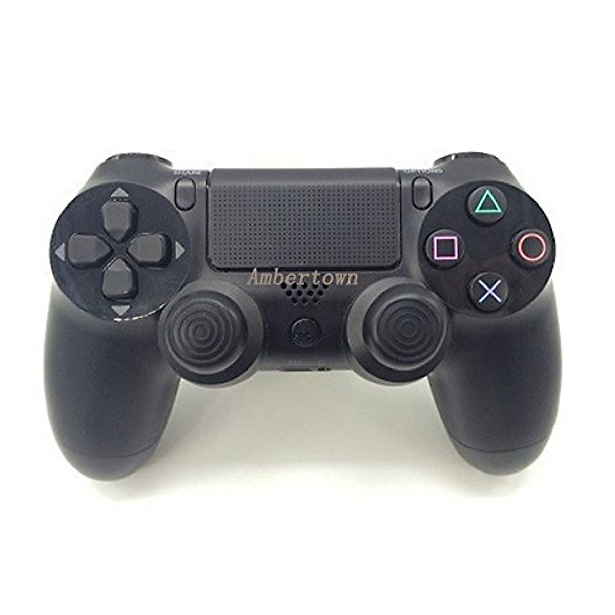 Analog Silicone Thumb Stick Grip Joystick Caps Cover for PS4 PS3 Xbox 360 Xbox One Game Controllers (Black)