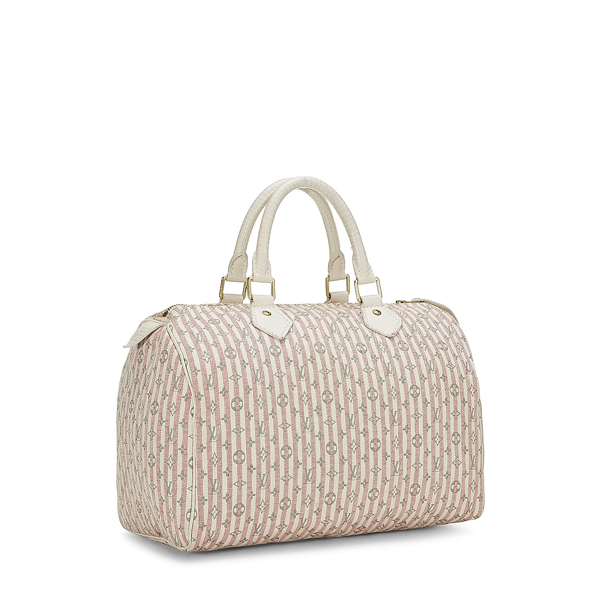 Louis Vuitton, Pre-Loved Pink Monogram Mini Lin Croisette Speedy 30, Pink