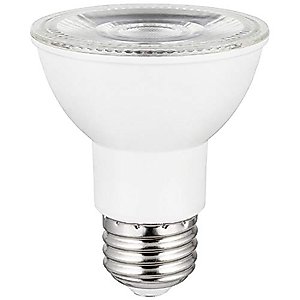 Sunlite 89206-SU LED PAR20 Reflector Light Bulb, 7 Watts (50W Equivalent), 520 Lumens, Medium E26 Base, Dimmable, Spotlight, Energy Star Certified
