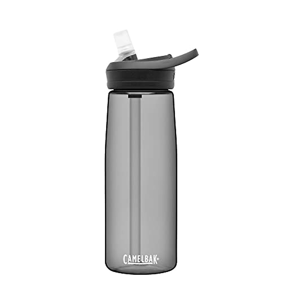 CamelBak eddy+ Water Bottle with Tritan Renew – Straw Top 25oz, Charcoal
