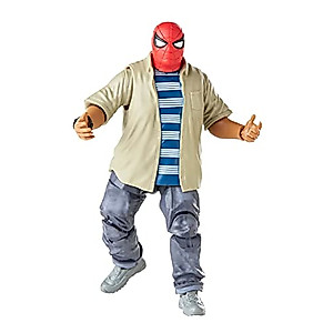 Spider-Man Marvel Legends Series 60th Anniversary Peter Parker and Ned Leeds MCU 6-inch Action Figures, 7 Accessories (pack of 2)
