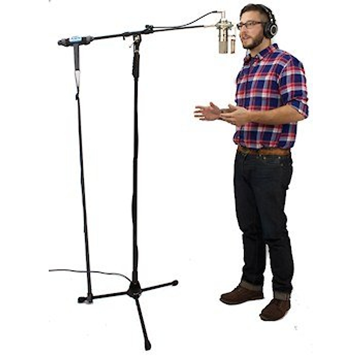 ABS Adjustable Boom Stop - Keeps Your Boom Arm Microphone Stand from Drooping, Dropping and Slipping