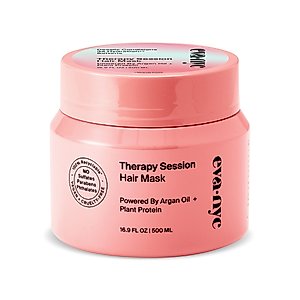 Eva NYC Therapy Session Hair Mask, Deep Conditioning Hair Mask Infused with Argan Oil and Plant Protein, 16.9 fl oz