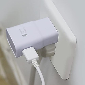USB Wall Charger Block Charging Phone Cube Box Power Adapter - White