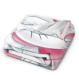 BLACK SP Marie from The Aristocats Ultra-Soft Fleece Blanket Throw Super Soft Fuzzy Cozy Warm Lightweight Hypoallergenic Plush Bed Couch Living Room Decor 50inchX40inch