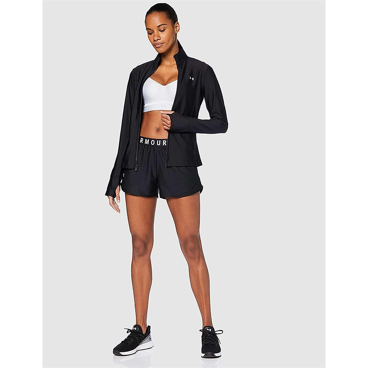 Under Armour Women's UA Play Up Shorts 3.0 XXL Black