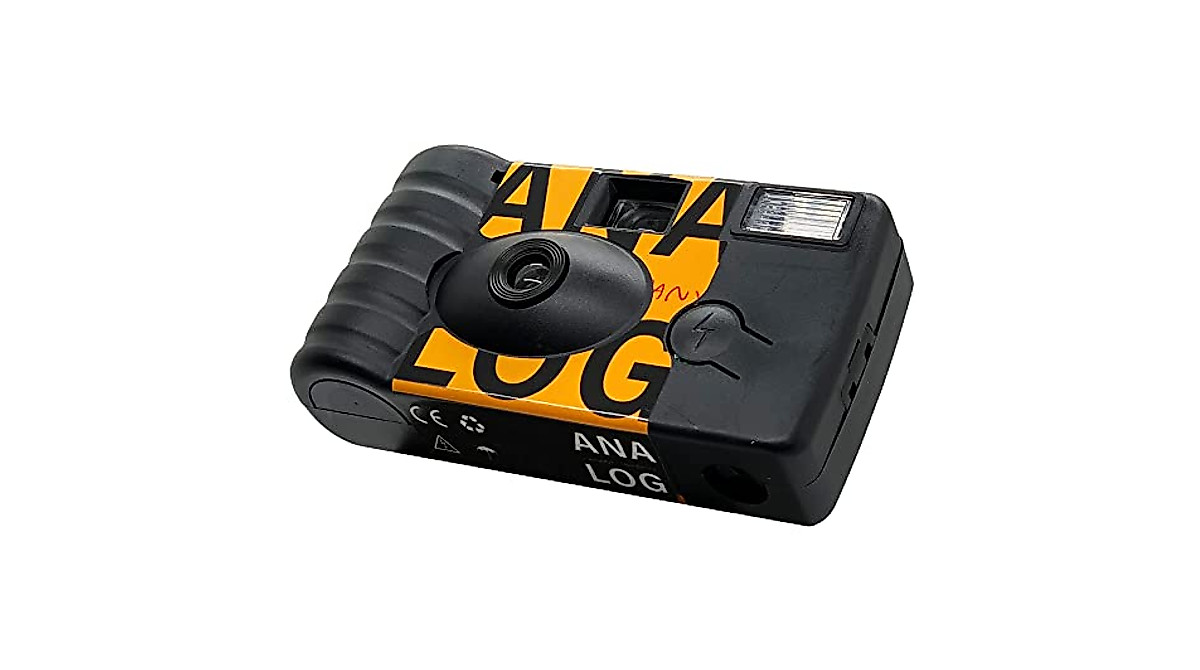 Analog Disposable Camera Yellow - 24 Exposures with Digital Uploads