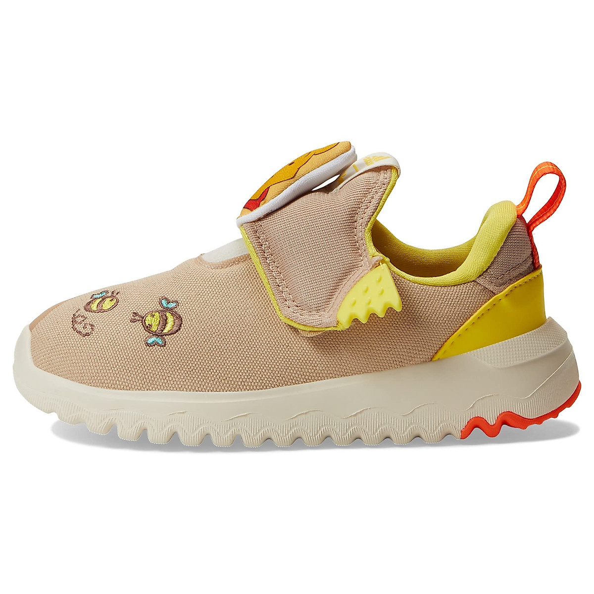 adidas Baby Girl's Suru365 Wtp (Toddler) Magic Beige/Impact Yellow/Wonder White 9 Toddler M