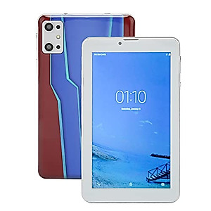 Tablet PC, 7 Inch LCD 5G WiFi Office Tablet US Plug 100‑240V for Home (US Plug)